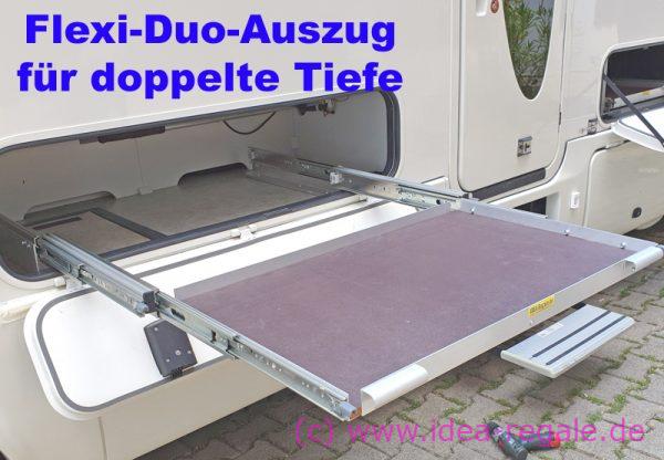 Auszug Unterflur Vollauszug - IDEA-Regale